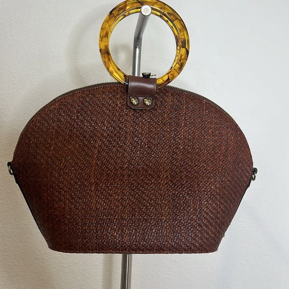 Patricia Nash | Bags | Patricia Nash Woven Leather Bag With Tortoise ...